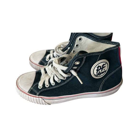 P.F. Flyers | Shoes | Pf Flyers Hightop Sneakers Blue And White As Seen ...